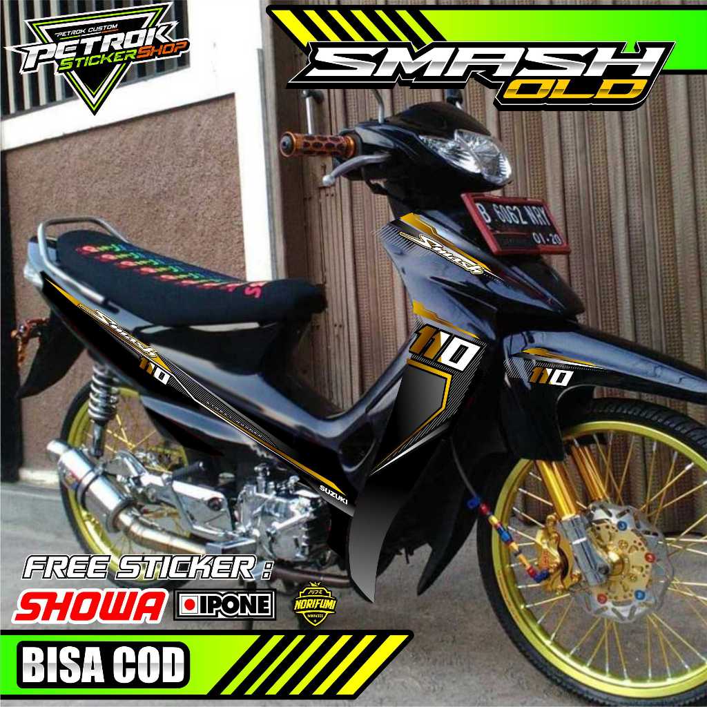 STRIPING VARIATIONS FOR OLD SUZUKI SMASH MOTORCYCLES/ STICKER LIST OF ...