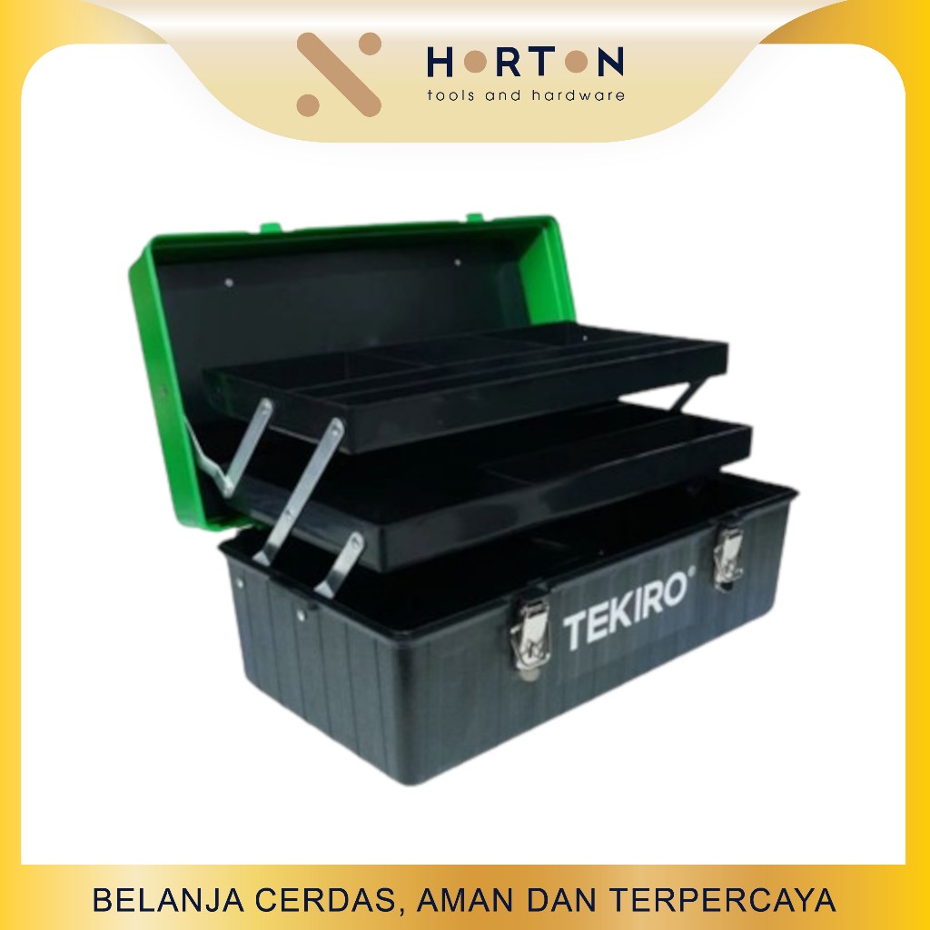 Tekiro Tool Box 3 Layers Plastic / Toolbox Toolkit PVC Tool Box | Shopee Philippines
