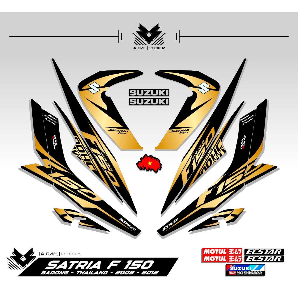 Striping Satria F150 Motif 7/2008/2012/Lis/Les/Stock Decal/Suzuki ...