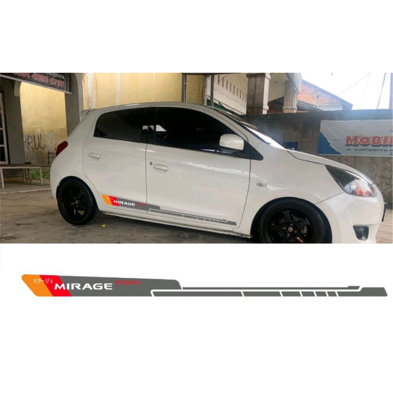 Custom Mitsubishi Mirage jdm car sticker | Shopee Philippines
