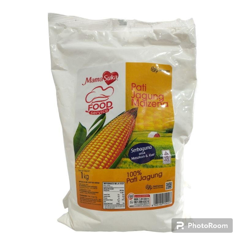 Cornstarch 1kg Mamasuka Corn Starch Corn | Shopee Philippines