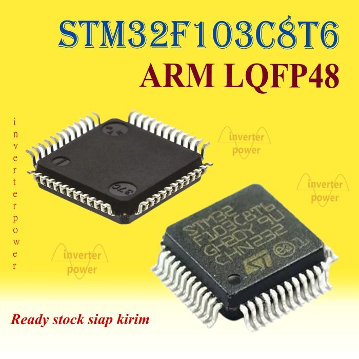 Stm32f103c8t6 Arm Stm32 Lqfp48 Microcontroller Stm32f103 Ic Stm32f103c Shopee Philippines 