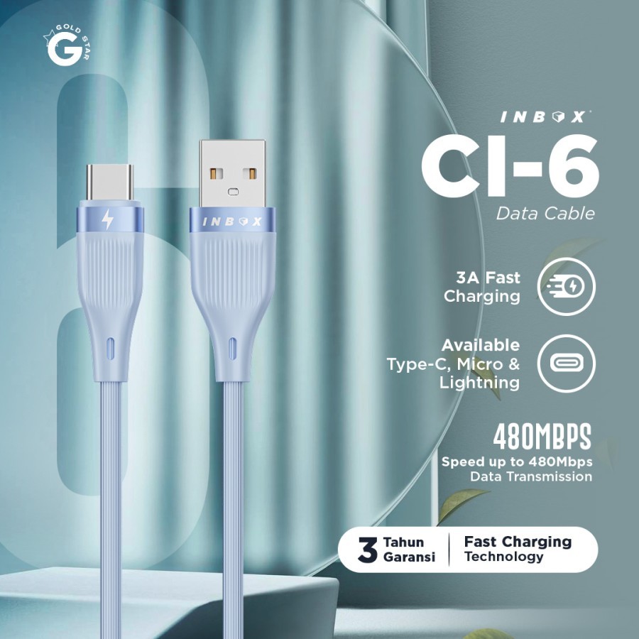 Inbox CI-6 Micro Data Cable 3 Years Warranty Original | Shopee Philippines