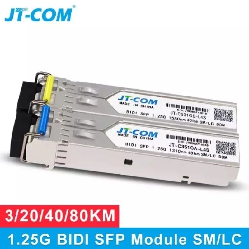 SFP 1G Singlemode SC LC Transceiver Module Gigabit Single Mode Fiber ...