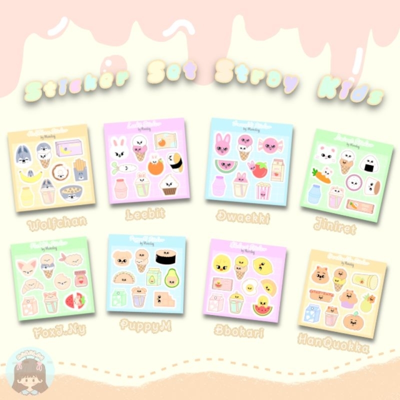 Stray Kids Sticker Set No Cutting | Shopee Philippines
