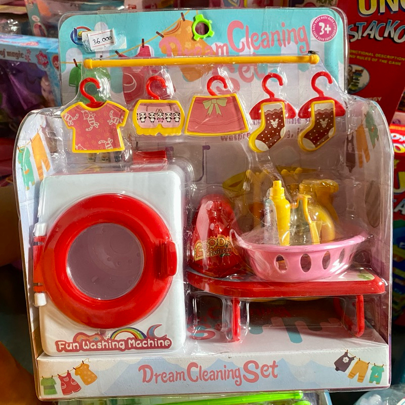 MESIN Girls Clothes Dryer Set Washing Machine Toy | Shopee Philippines