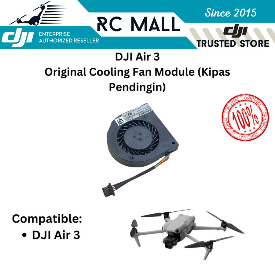 Cooling Fan DJI Air 3 Cooling Fan Core Board Main Board | Shopee ...