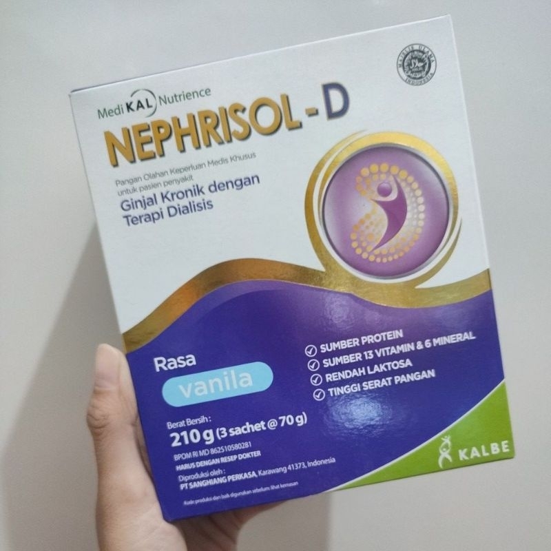 Nephrisol-d 210 grams High protein nutritional dialysis kidney patient ...