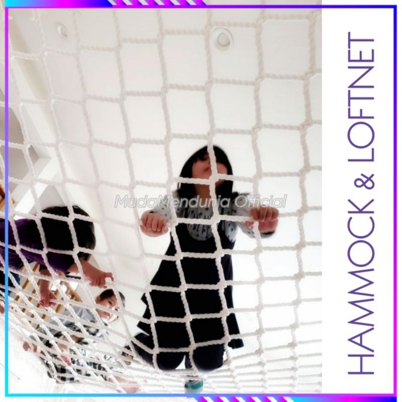 Nylon Net 12mm Outbound Outdoor Safety Net Loft Net Hammock Building ...