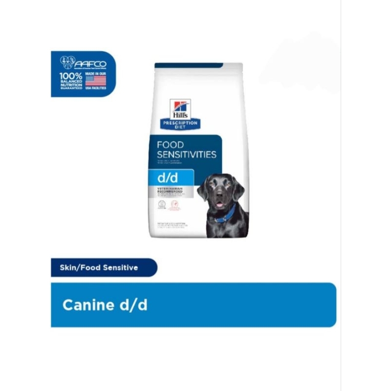 Science diet 500 gr dog d/d food sensitivity prescription hills salmon ...
