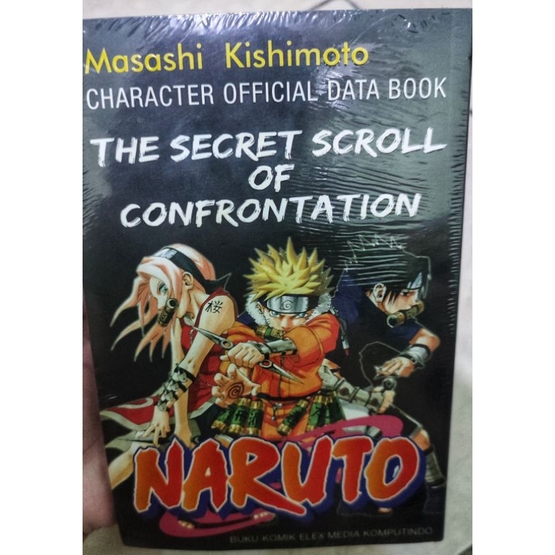 Naruto Databook The Secret Scroll Of Confrontation | Shopee Philippines