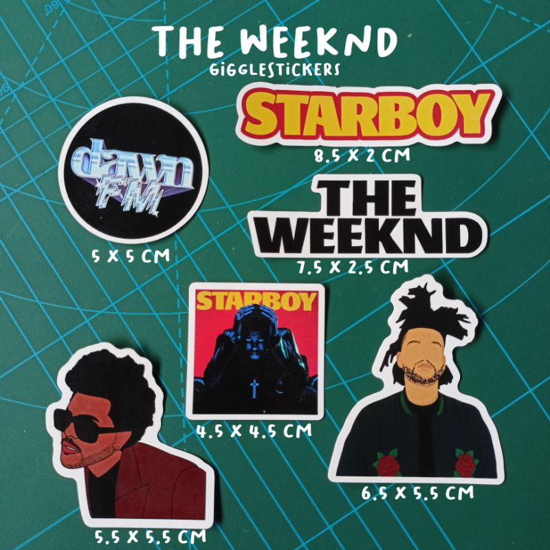 Sticker Pack THE WEEKND | Shopee Philippines