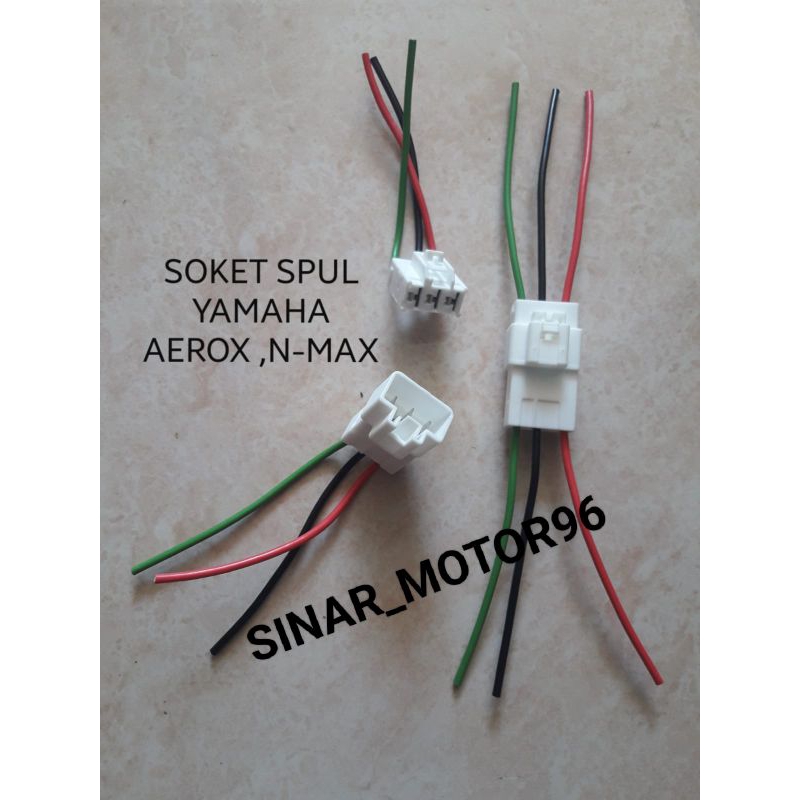 Socket CABLE SOCKET SPULL SPUL SPOL ECM YAMAHA N-MAX NEW N-MAX NMAX OLD ...