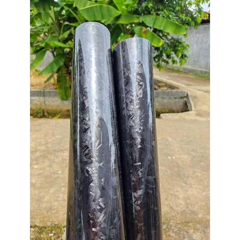 HITAM Black Forged Composite Carbon Stickers Premium Forged Carbon ...