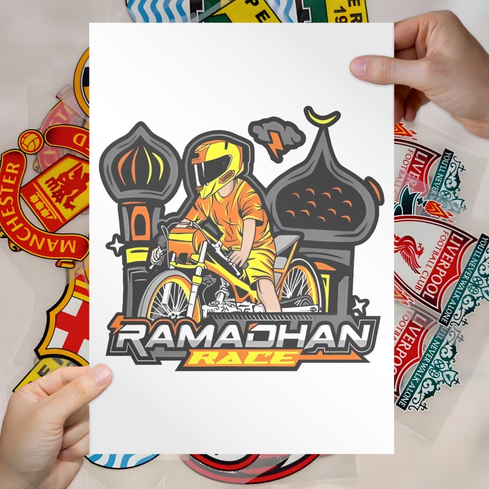 DTF Digital Ramadan Ramadhan Race VOL 2 Screen Printing Ready to Iron ...