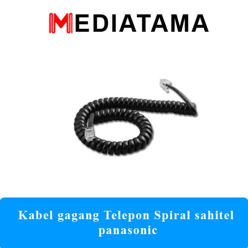 Sahitel panasonic Spiral Telephone Telephone Handle Cable | Shopee ...