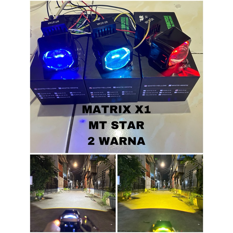 Projie Matrix X1 BiLED Projector LED Light Lens 1.5 Inch 2 colors ...