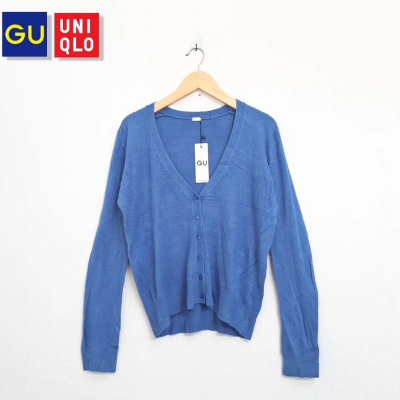 Uniqlo Basic GU Cardigan - (Code: B14 - 10) | Shopee Philippines