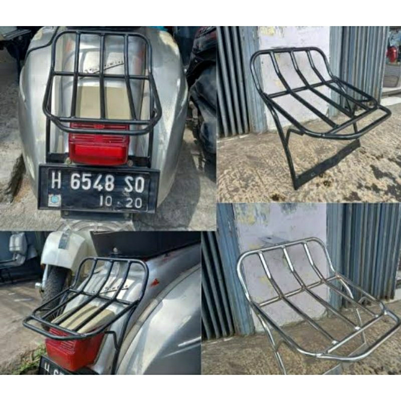 Minimalist vespa rear rack | Shopee Philippines
