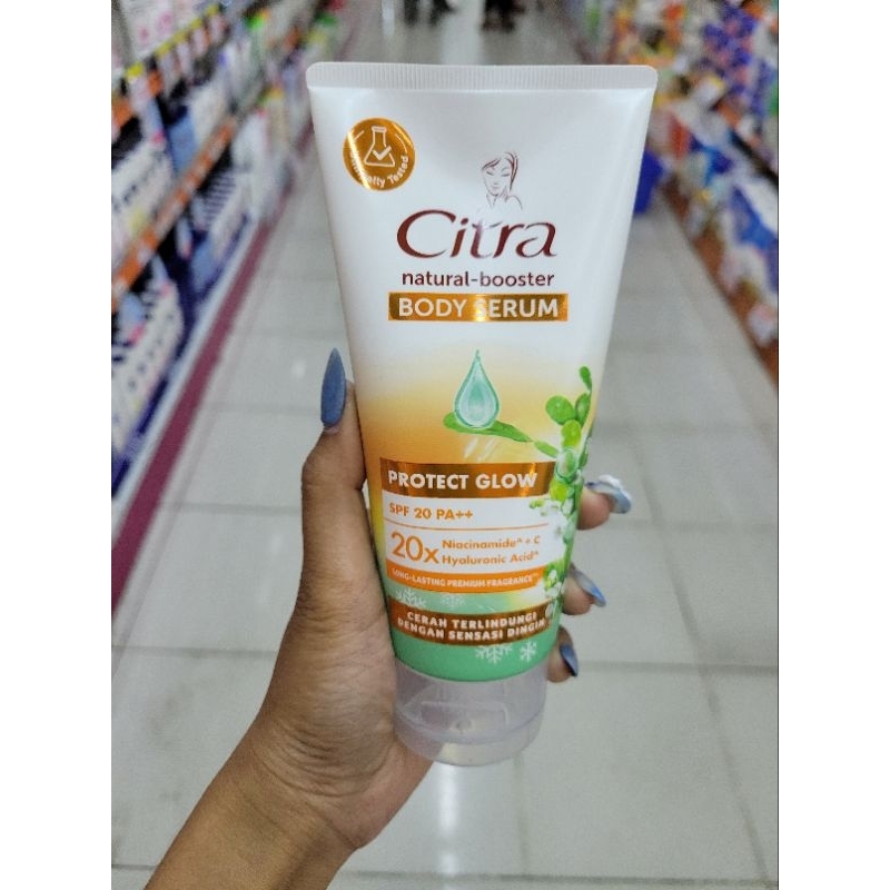 Citra BODY SERUM PROTECT GLOW SPF 20 PA++ 180ML | Shopee Philippines