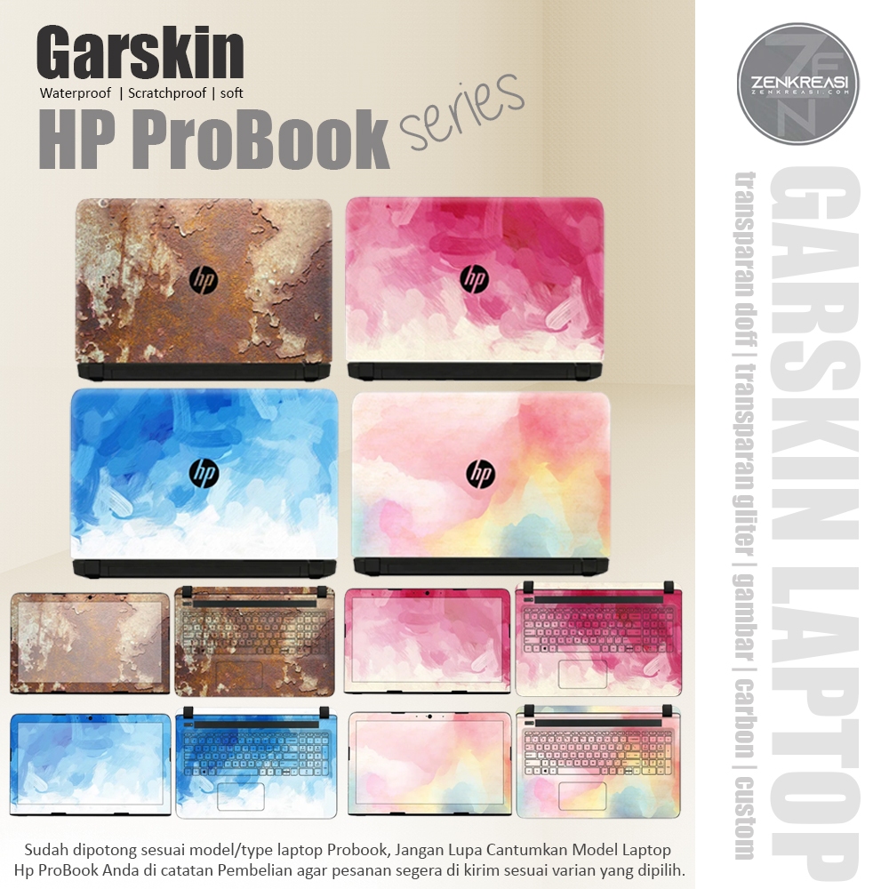 HP Garskin Probook series cellphone Laptop | Garskin FullBody Laptop ...