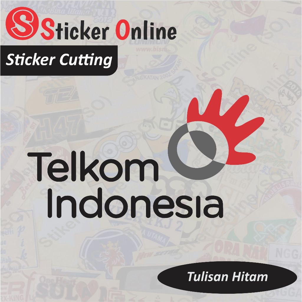 Telkom Indonesia Sticker | Car Motorcycle Cutting Sticker | Shopee ...