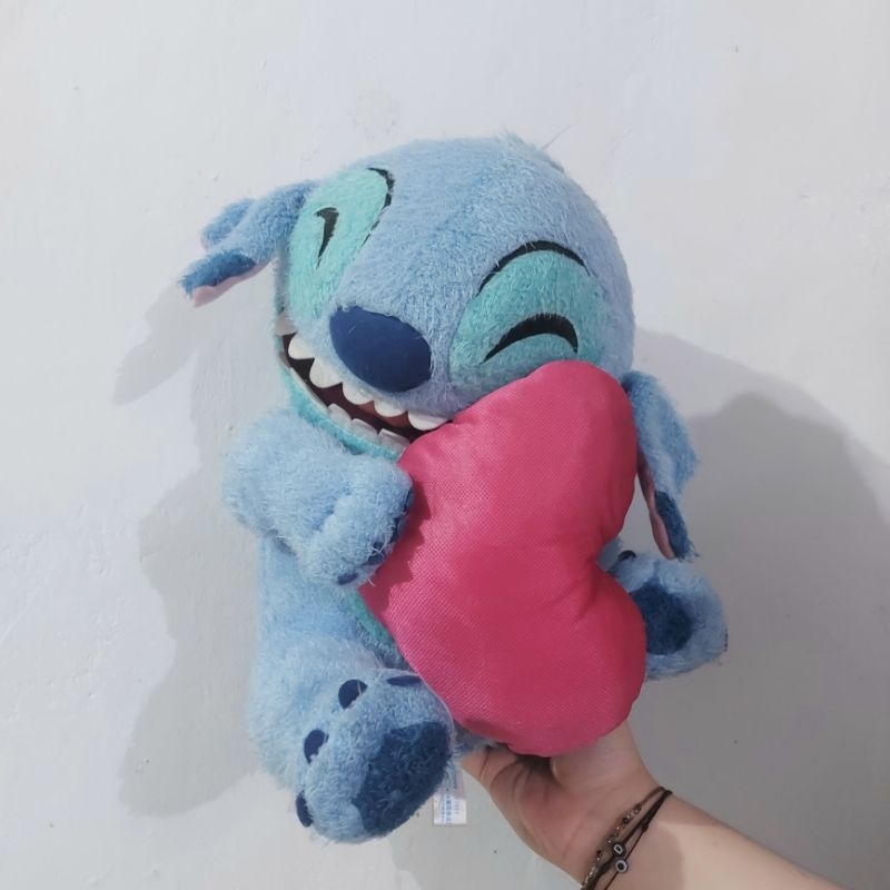 Stitch Blue Hugging Love Happy Face From Lilo and Stitch Plush Or1 ...