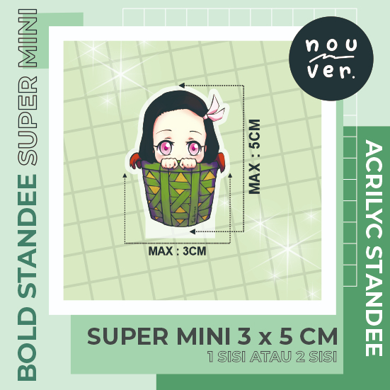 Custom ACRYLIC BOLD STANDEE | Shopee Philippines