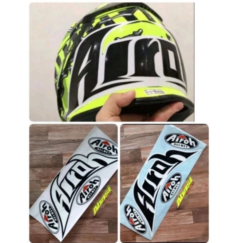 Airoh helmet stickers, full set, cutting model | Shopee Philippines