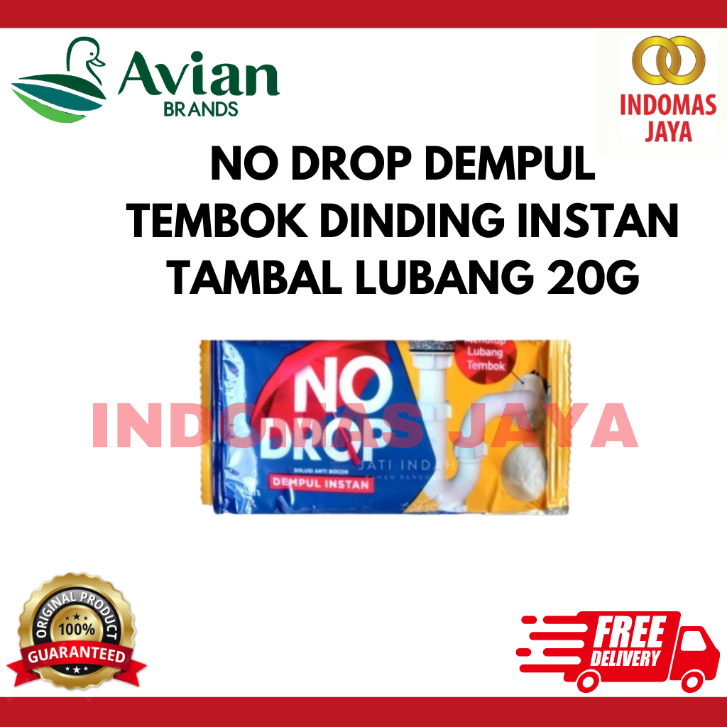 No DROP INSTANT PUTTY NO DROP SEALANT INSTANT WALL PUTTING 20GR ...