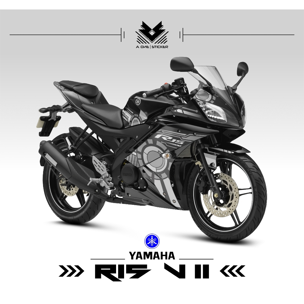 Striping Yamaha R15 V2 Semifull Motif 1/Sticker/Sticker/Yamaha/R15 V2 ...