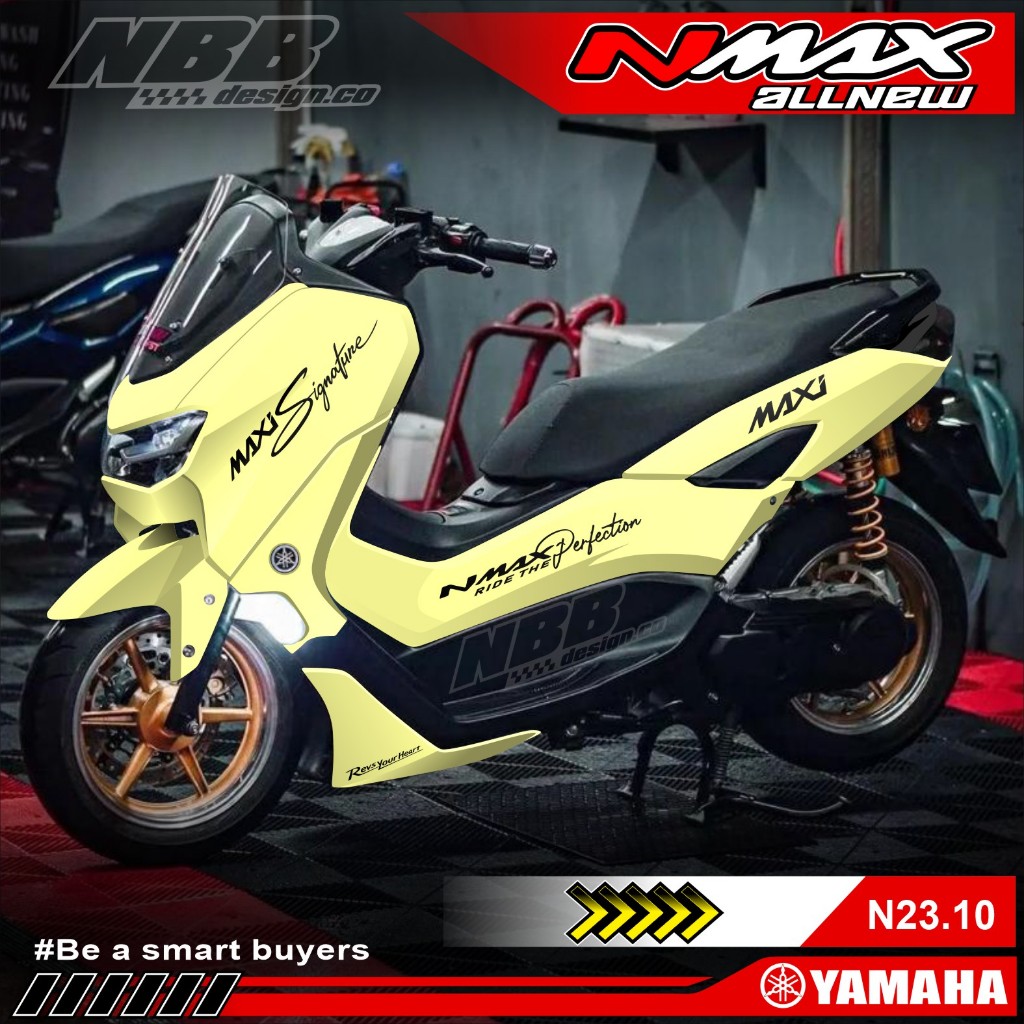 New Decal Sticker Yamaha Nmax New 2020 2021 2022 2023 Full Body Full ...