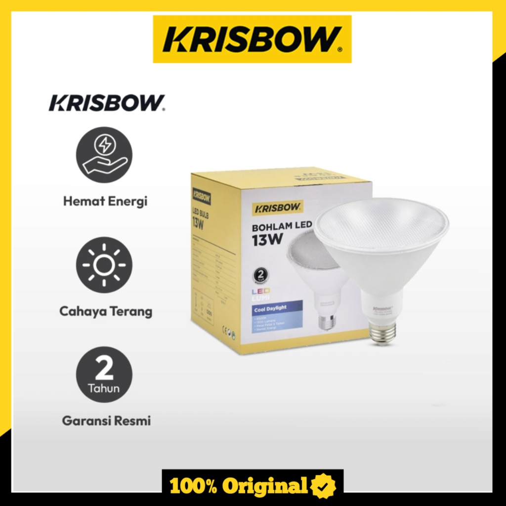 Krisbow Lumi Par38 13 Watt Led Bulb | Shopee Philippines