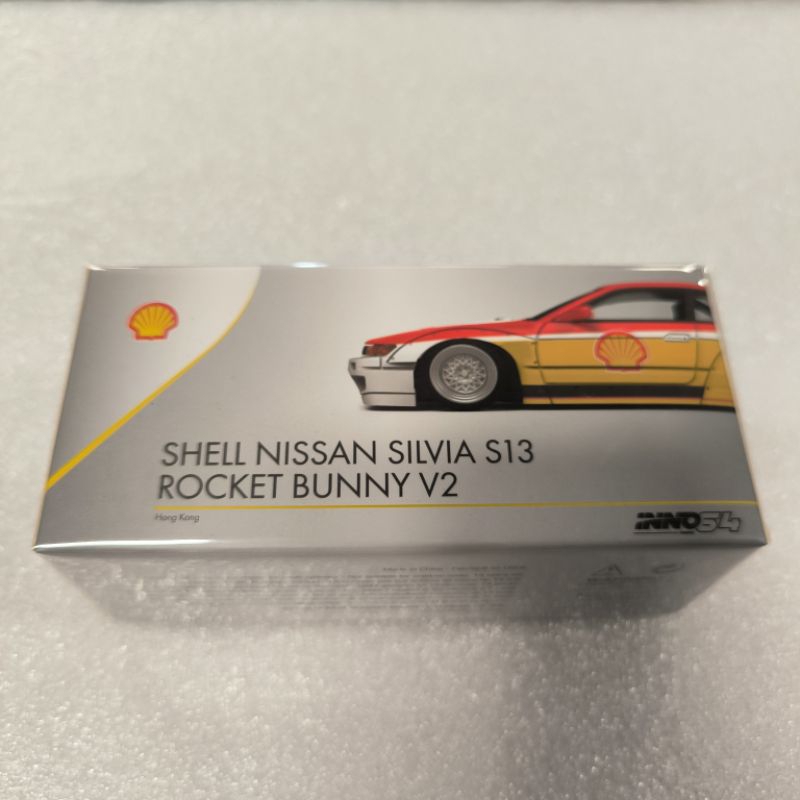 Inno64 SHELL NISSAN SILVIA S13 ROCKET BUNNY V2 | Shopee Philippines