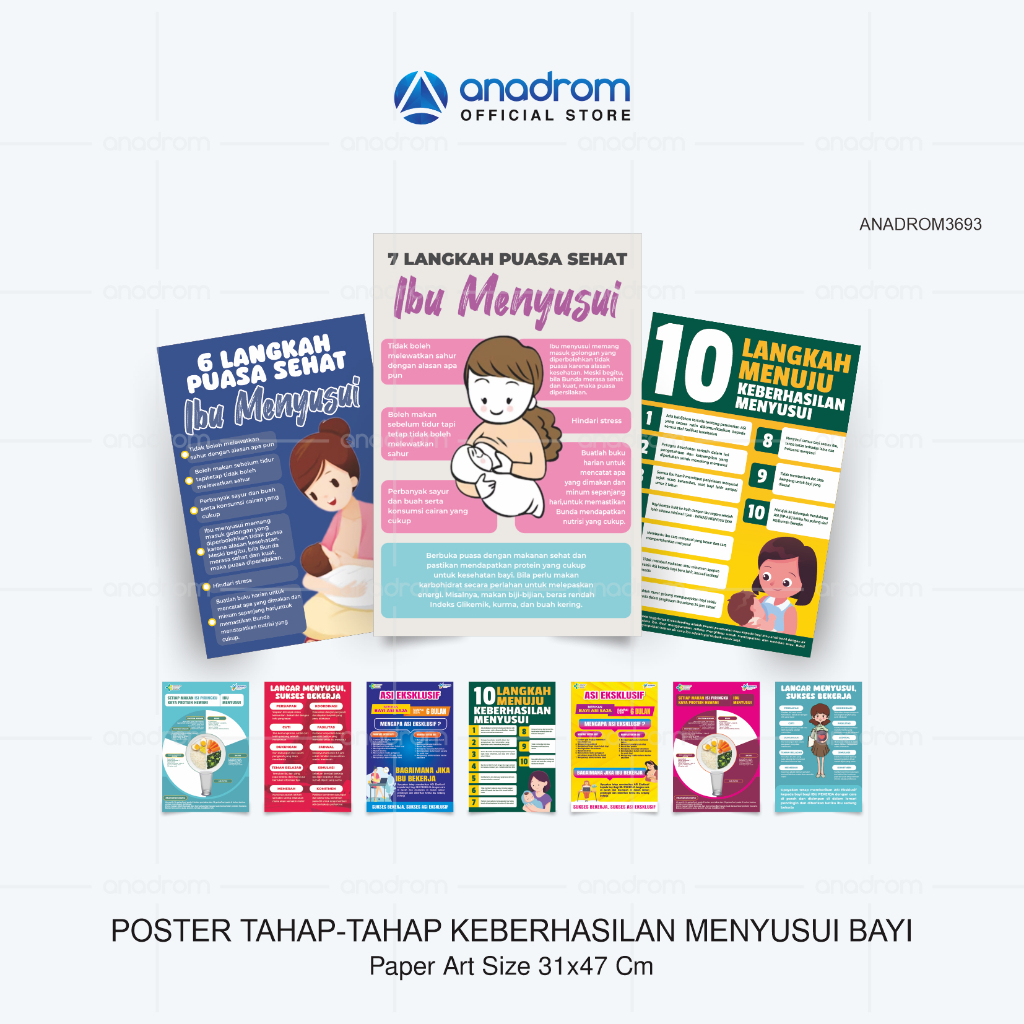 Baby Breastfeeding Success Level Poster | Poster 7 Steps to Healthy ...