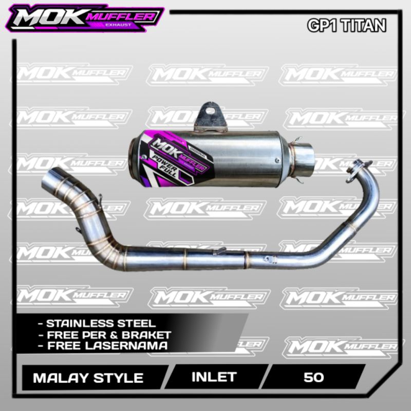 Exhaust Racing Malaysia Style Yamaha MX King MX Old MX New Full System ...