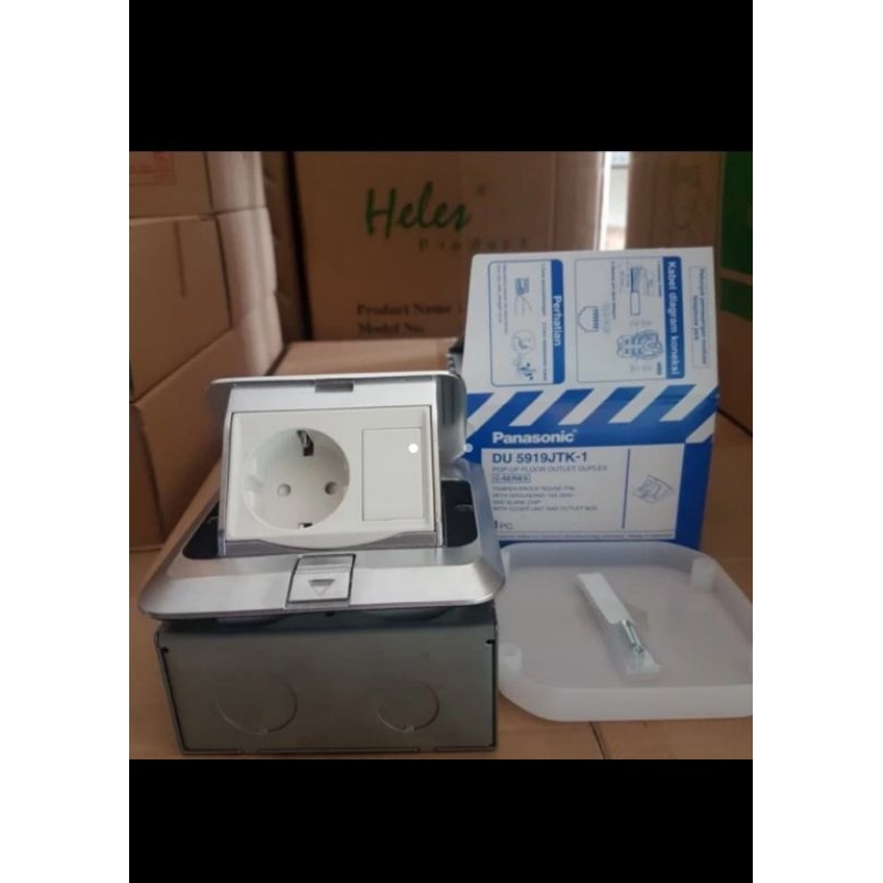 Panasonic floor socket double stop floor socket cat6 data cat5 telp ...