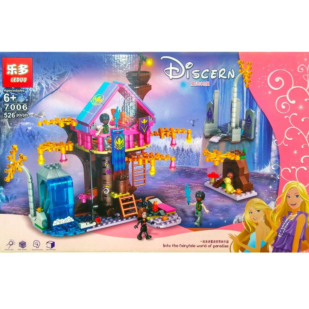 Lego Toy Girl House Tree BLOCK Stacking BLOCK MINI FIGURE PRINCESS ...