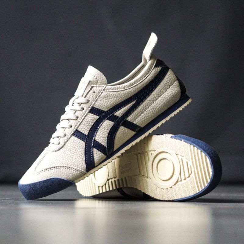 Shoes 0T T1ger Mexico 66 Cream Navy Original | Shopee Philippines