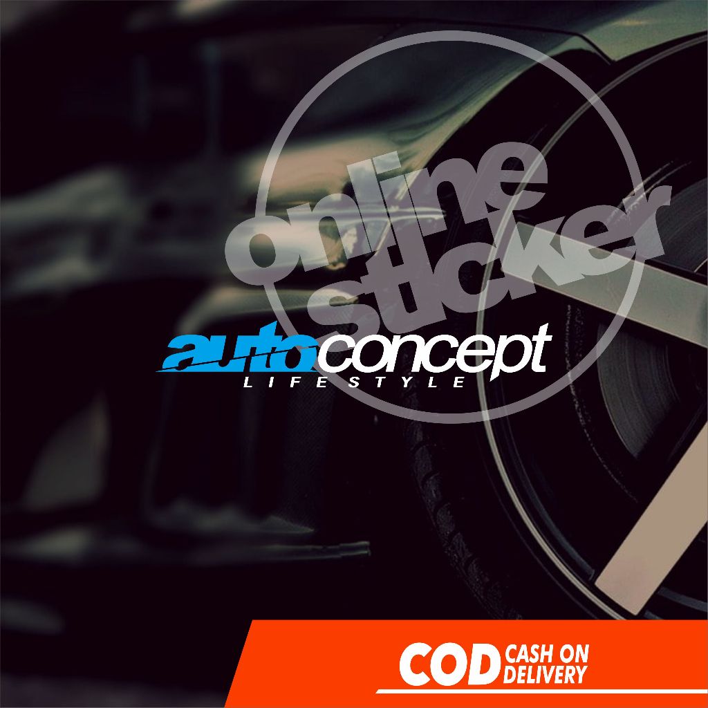 Auto concepts Stickers | Cutting On | Shopee Philippines