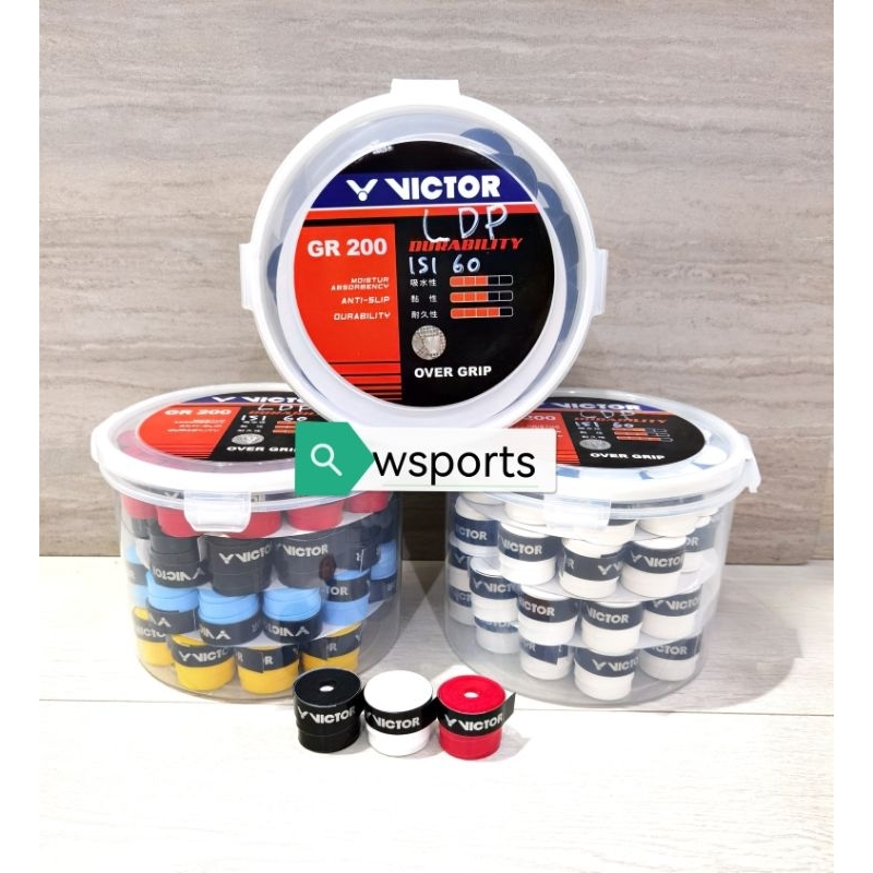 Original Victor GR200 GR 200 Badminton Rubber Grip | Shopee Philippines
