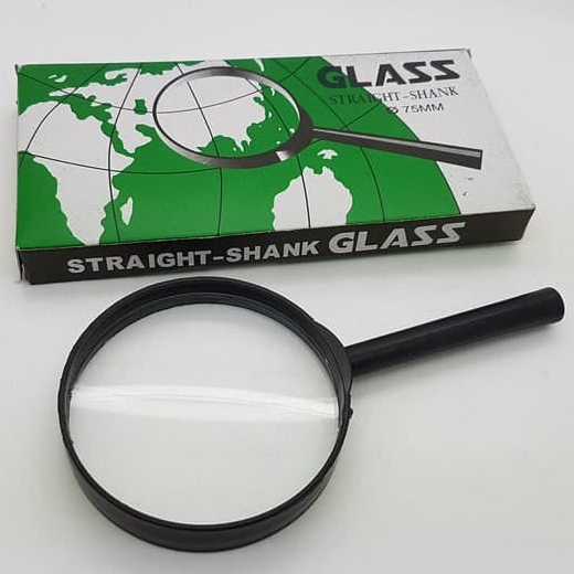 Magnifying Glass Size 75mm Glass Straight Shank 75mm | Shopee Philippines