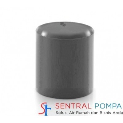 Dop Cap PVC AW gray 1" 3/4" 1/2" pipe Cap 1/2 - 1 inch | Central Pump ...