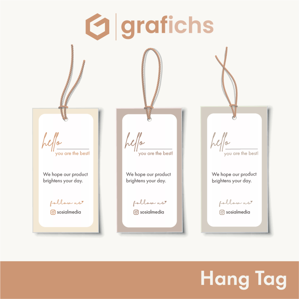 Hang Tag GIHK01-05 by Graffiti | Shopee Philippines