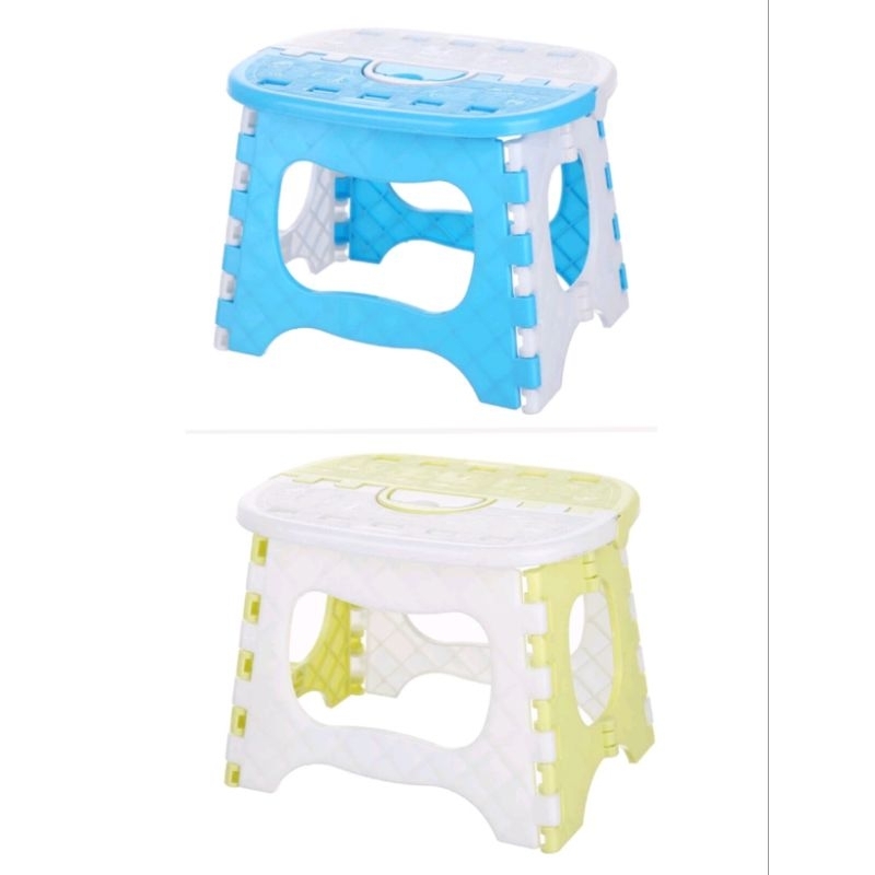 Mini bench chair, plastic folding chair | Shopee Philippines