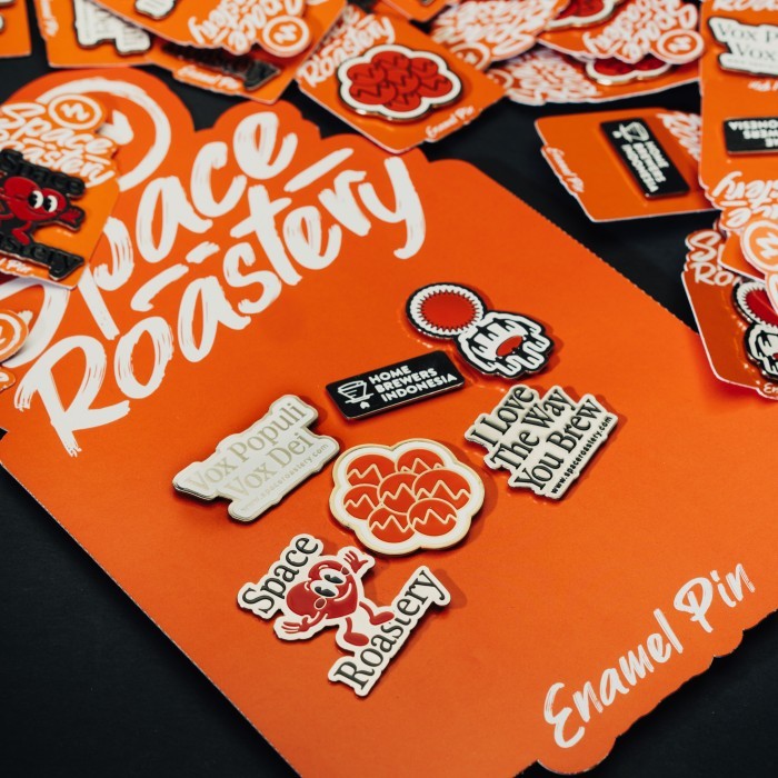 Space Roastery Enamel Pin / Coffee Bros Coffee Merch | Shopee Philippines