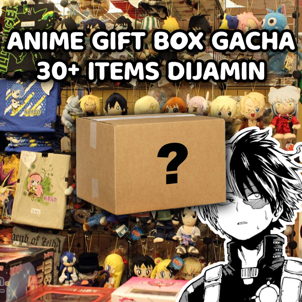 Gacha ANIME/ RANDOM GIFT Box ANIME /KADO Largest Box = 35+ GUARANTEED ...
