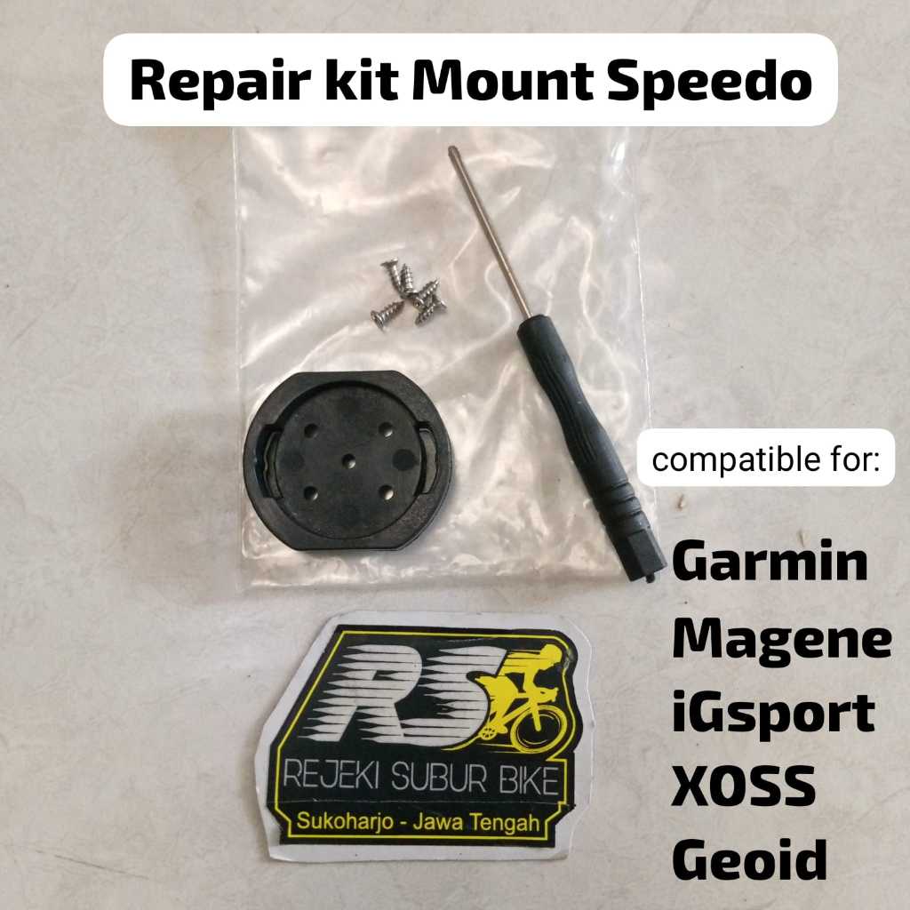 Repair Kit Mount Broken/Damage I Mount Garmin, XOSS, Magene, iGSport ...