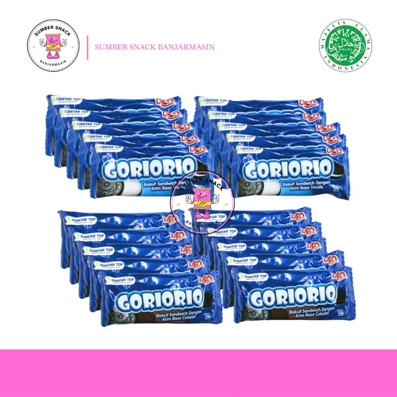 Goriorio Biscuits Sandwich Renceng (Contains 10/Rolls) (10gx10) (2 ...