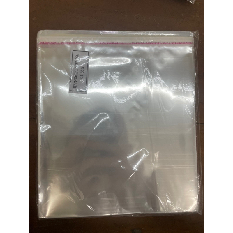 Opp PLASTIC 15x15 THICK contains 100 sheets | Shopee Philippines